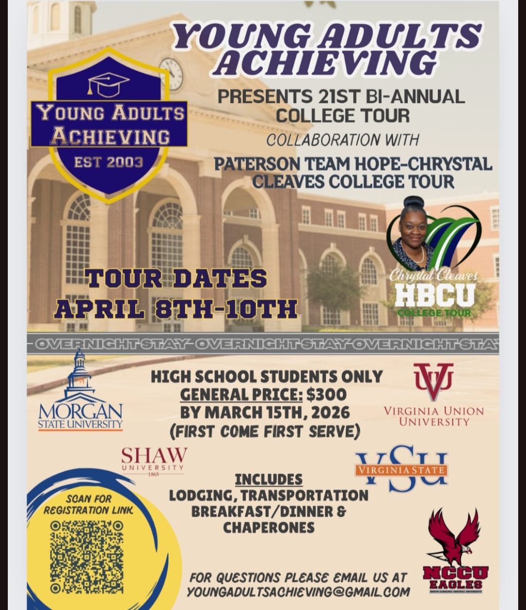 Young Adults Achieving | Empowering Students Through HBCU Tours